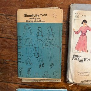 Simplicity | Office | Vintage 7s Sewing Pattern Lot 3436 Bust | Poshmark